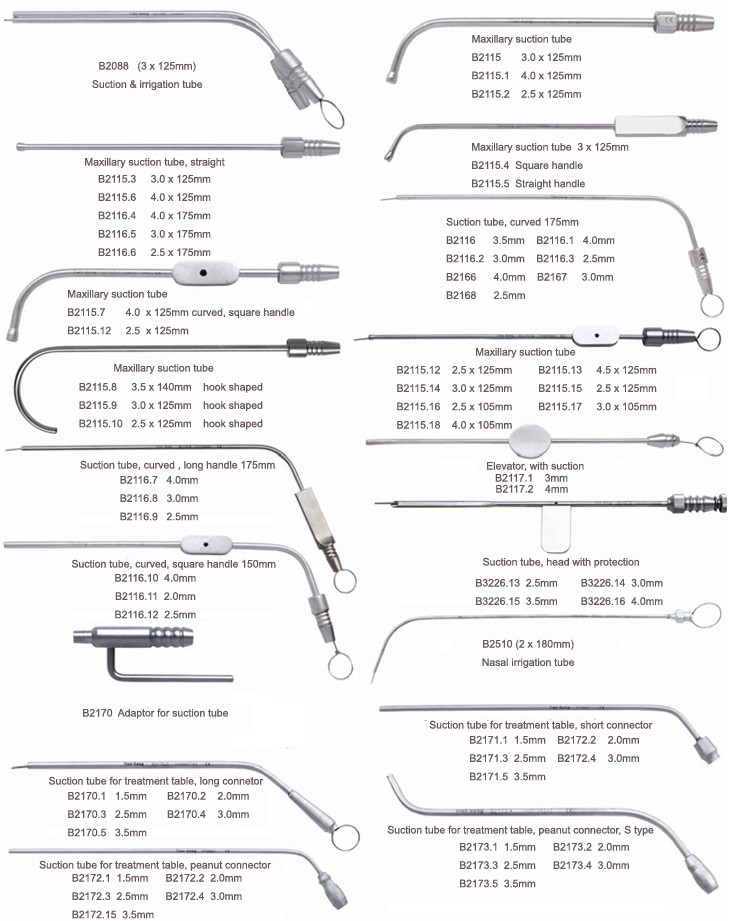 Nasal Suction Tubes Orient Medical